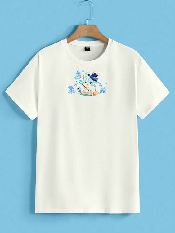 Genshin Impact Furina Fanart Tshirt - Versatile Vision